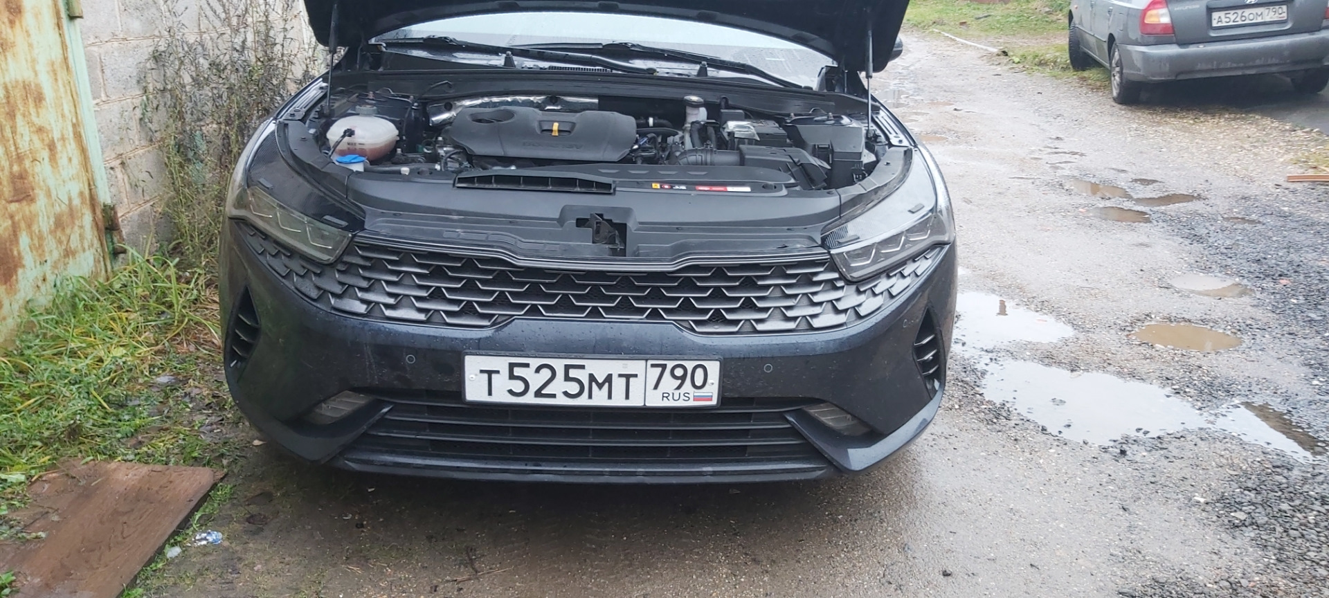 Установка фар Full Led 3 секции — KIA K5 (3G), 2 л, 2021 года | другое ...