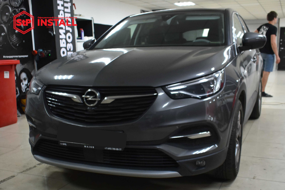 Новый Opel Grandland. Шумоизоляция по технологии PROFI | Москва — STP ...