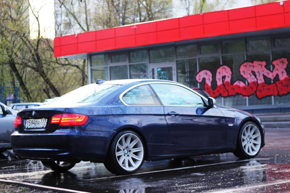 Ээ, диски поставь, да, 95 стиль — BMW 3 series Coupe (E92), 2 л, 2012 ...