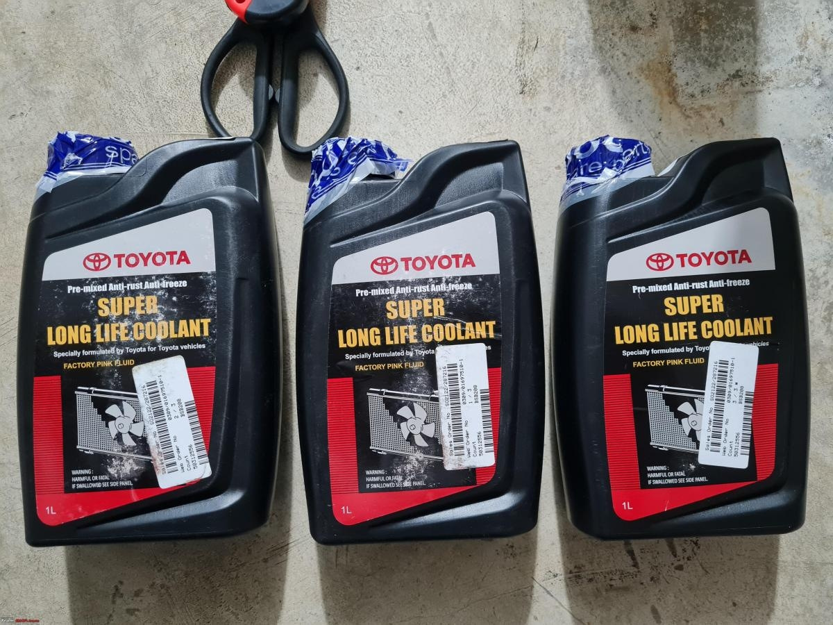 08889-80090 & 08889-80490 Toyota SLLC Pre-Mixed Pink антифриз ...