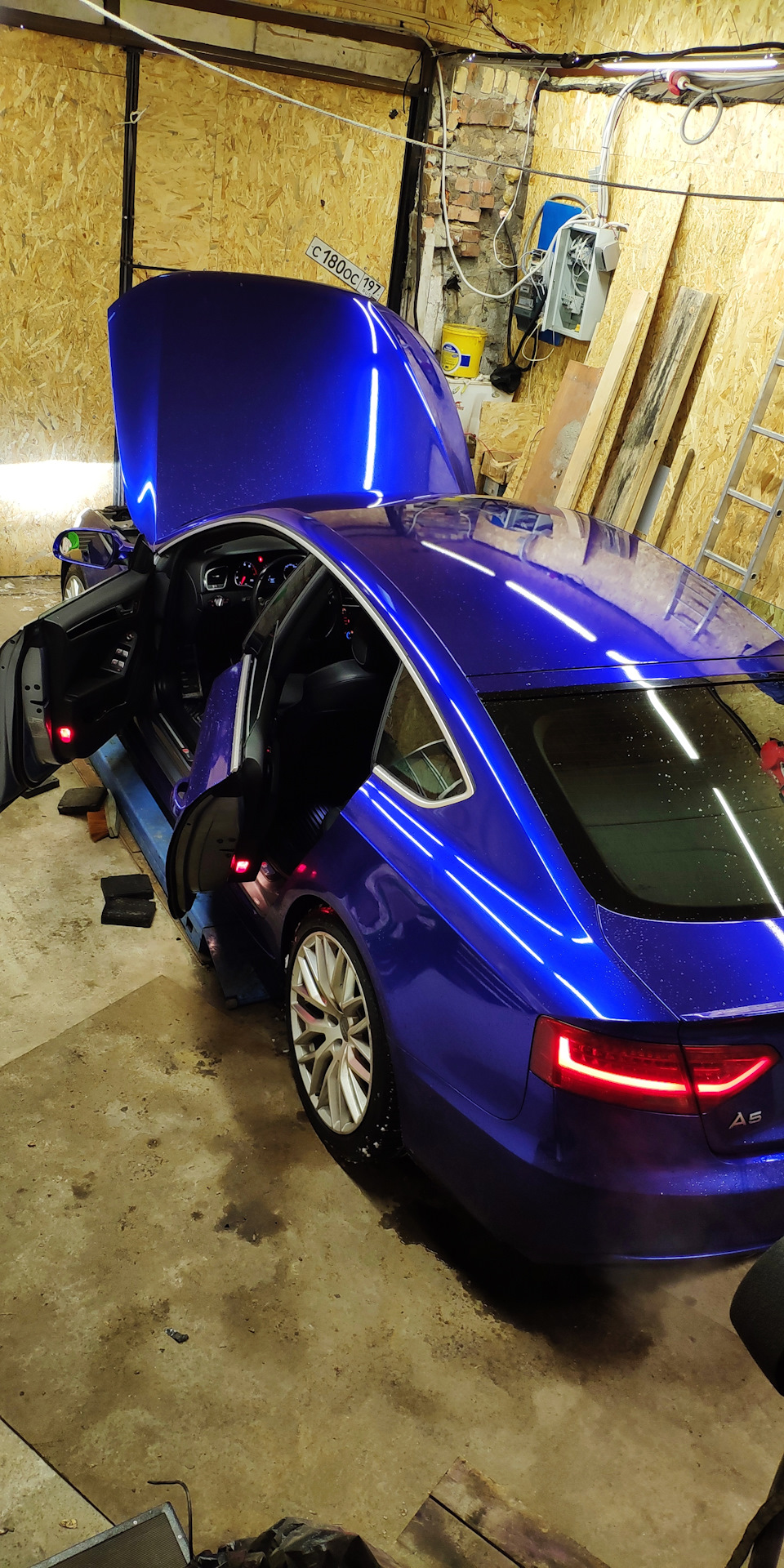 CHECK, EPC, подготовка к сезону + фотки — Audi A5 Sportback (1G), 2 л ...