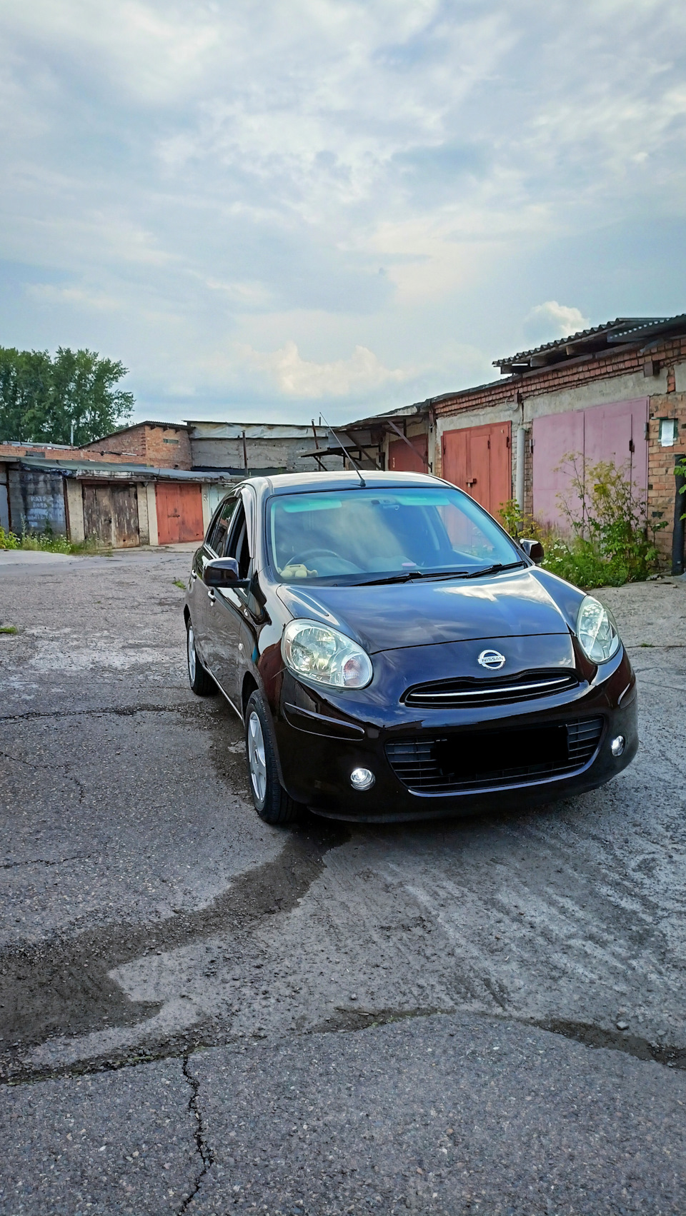 Лёгкая полировка — Nissan March (K13), 1,2 л, 2010 года | своими руками ...