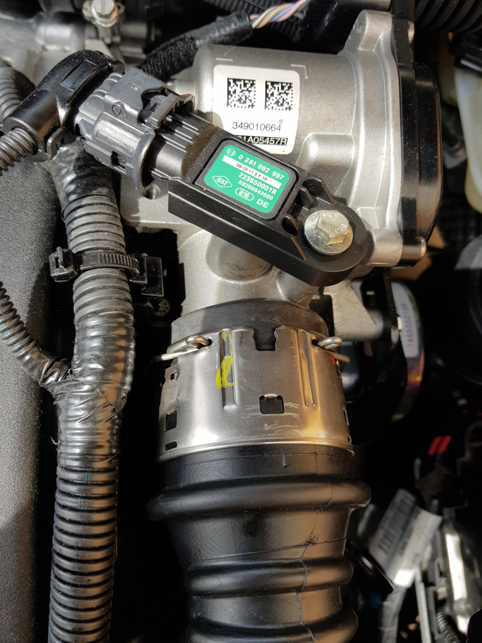 223650001R Датчик давления вхд воздуха RENAULT | Запчасти на DRIVE2