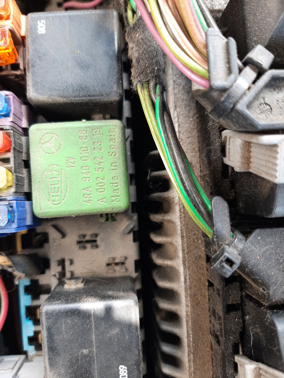 Не работает зуковой сигнал W220 — Mercedes-Benz S-Class (W220), 5 л ...