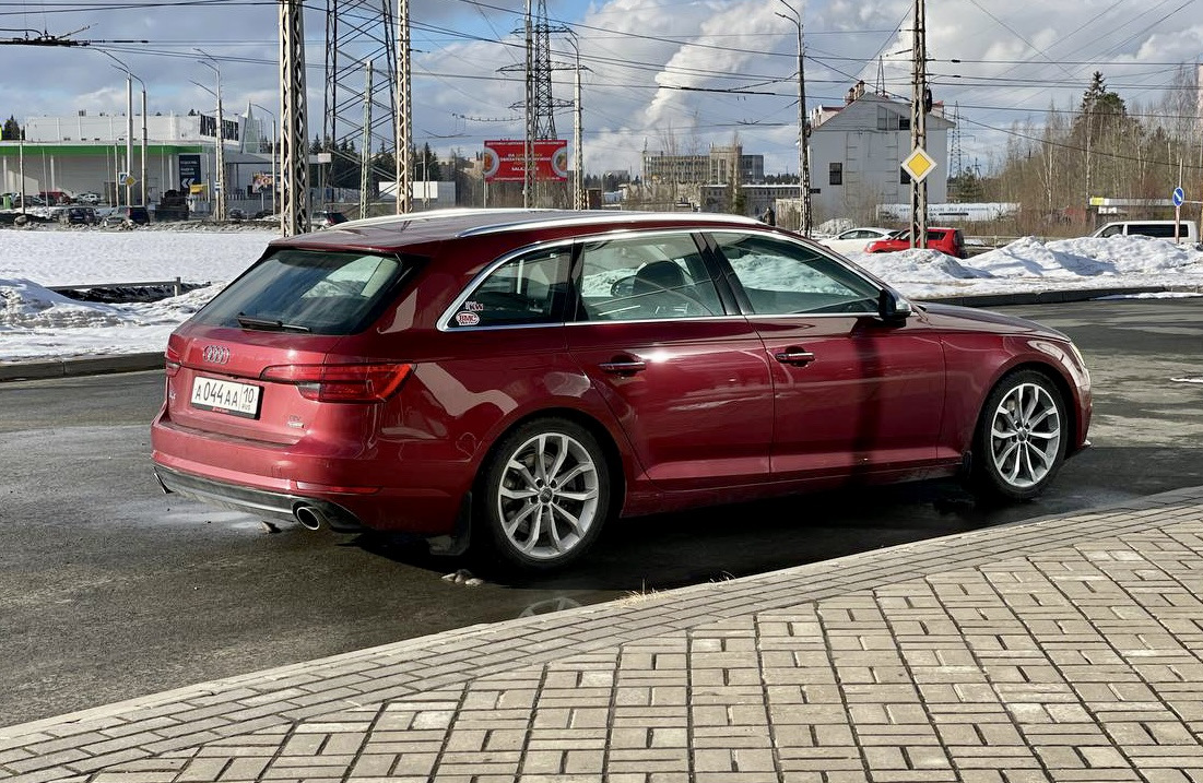 2. — Audi A4 Avant (B9), 2 л, 2017 года | тюнинг | DRIVE2