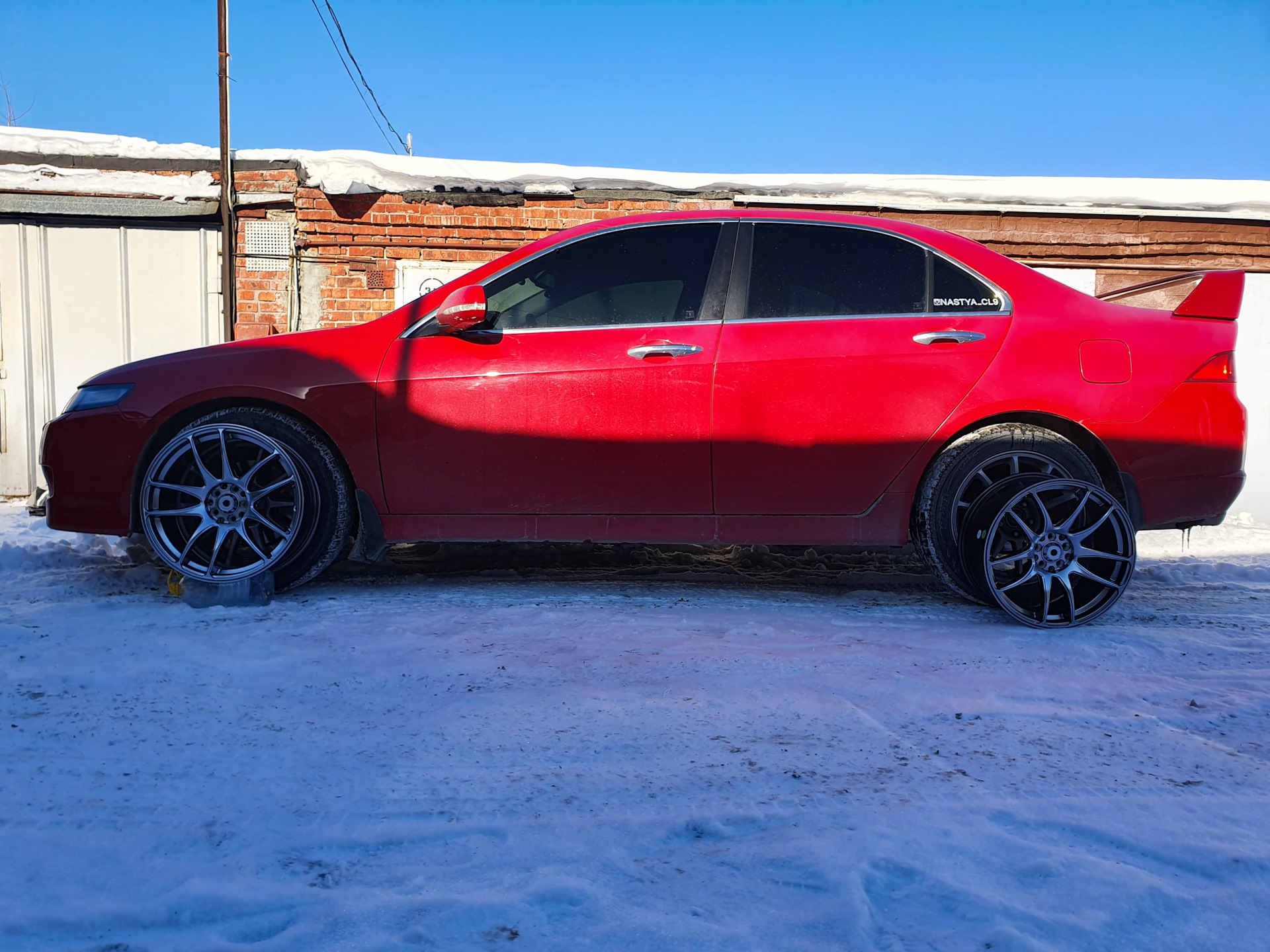 Диски Work Cr Kiwami — Honda Accord (7G), 2,4 л, 2007 года | колёсные диски | DRIVE2