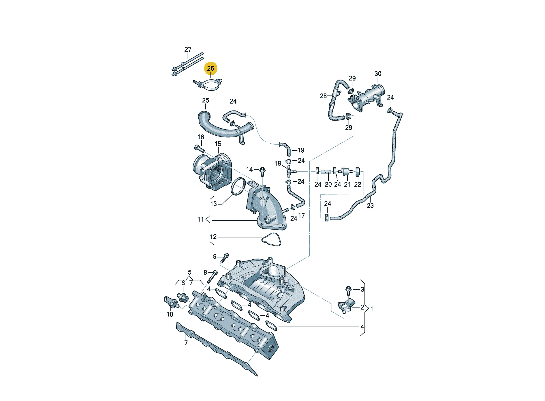 Запись №12. Замена квкг и небольшое то — Volkswagen Jetta VI, 1,4 л ...