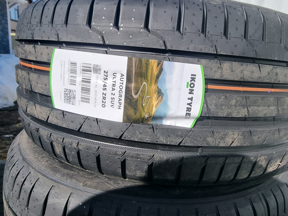 Резина на лето Ikon Tyres Autograph Ultra 2 275/45/20 — Audi Q7 (1G), 3 ...