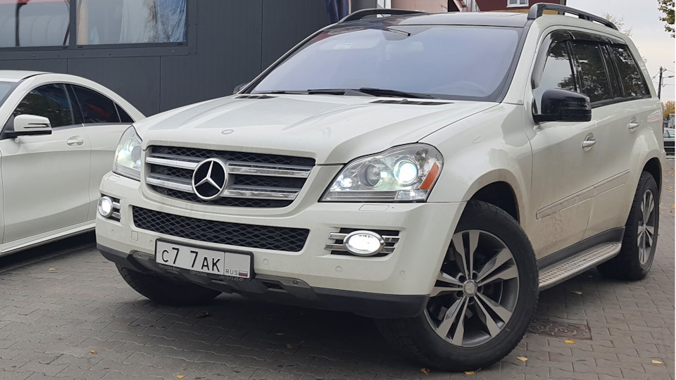 Система RDK и показания датчиков на приборной панели — Mercedes-Benz GL ...