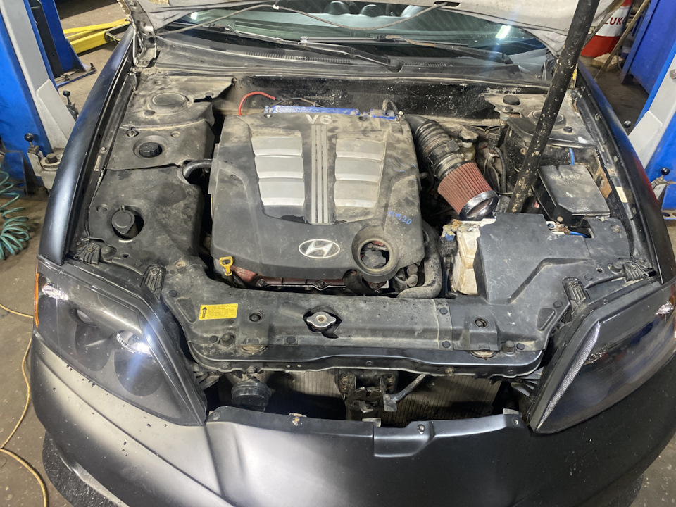 Доработка идущая по плану — Hyundai Tiburon (GK), 2,7 л, 2003 года ...