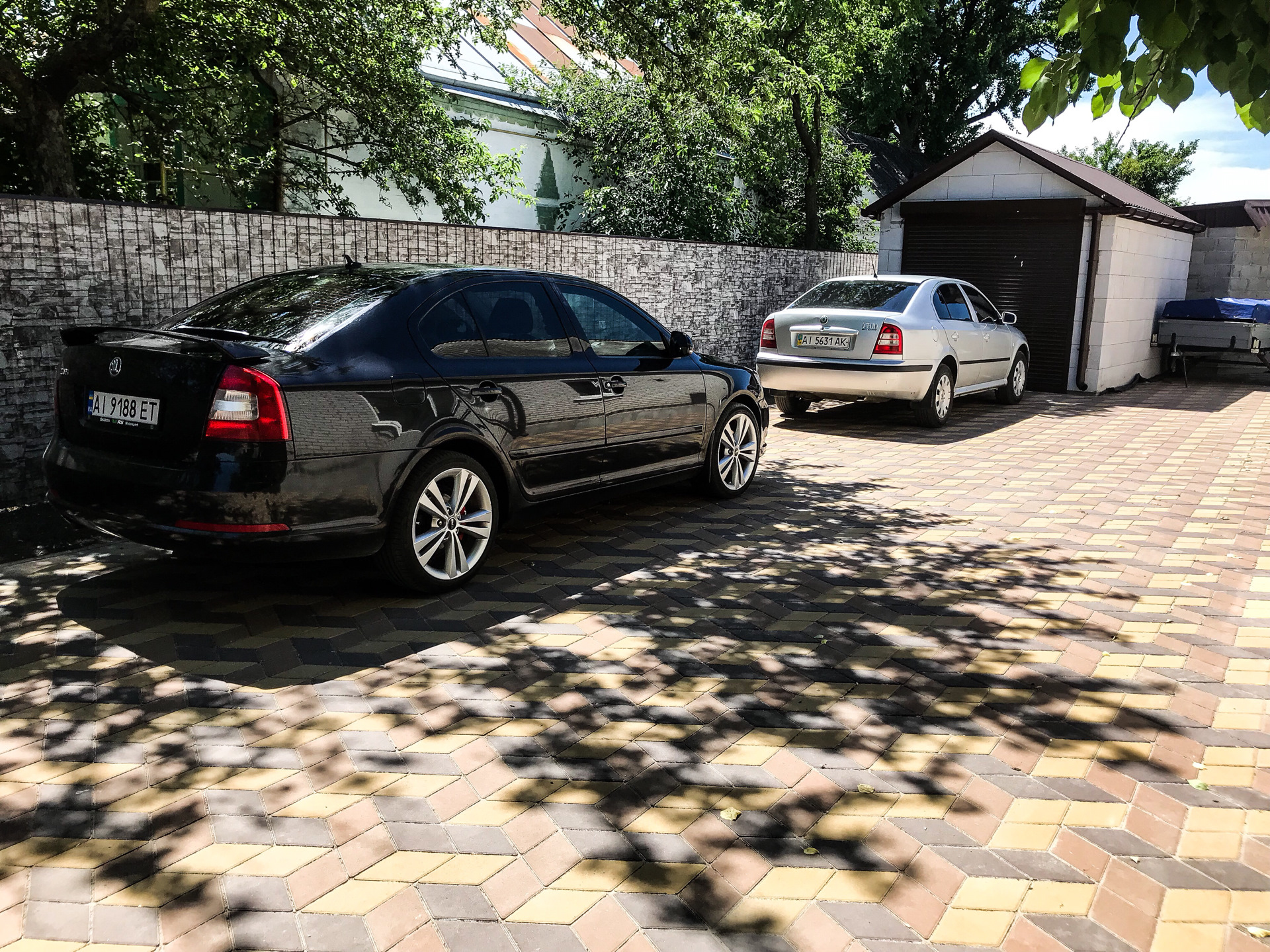 Любовь к Skoda🖤 — Skoda Octavia RS A5 Mk2, 1,8 л, 2009 года ...