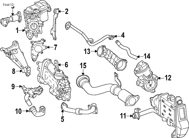 A6541405700 Клапан EGR Mercedes | Запчасти на DRIVE2