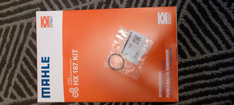 HX187KIT Гидрофильтр, автоматическая коробка передач MAHLE KNECHT ...