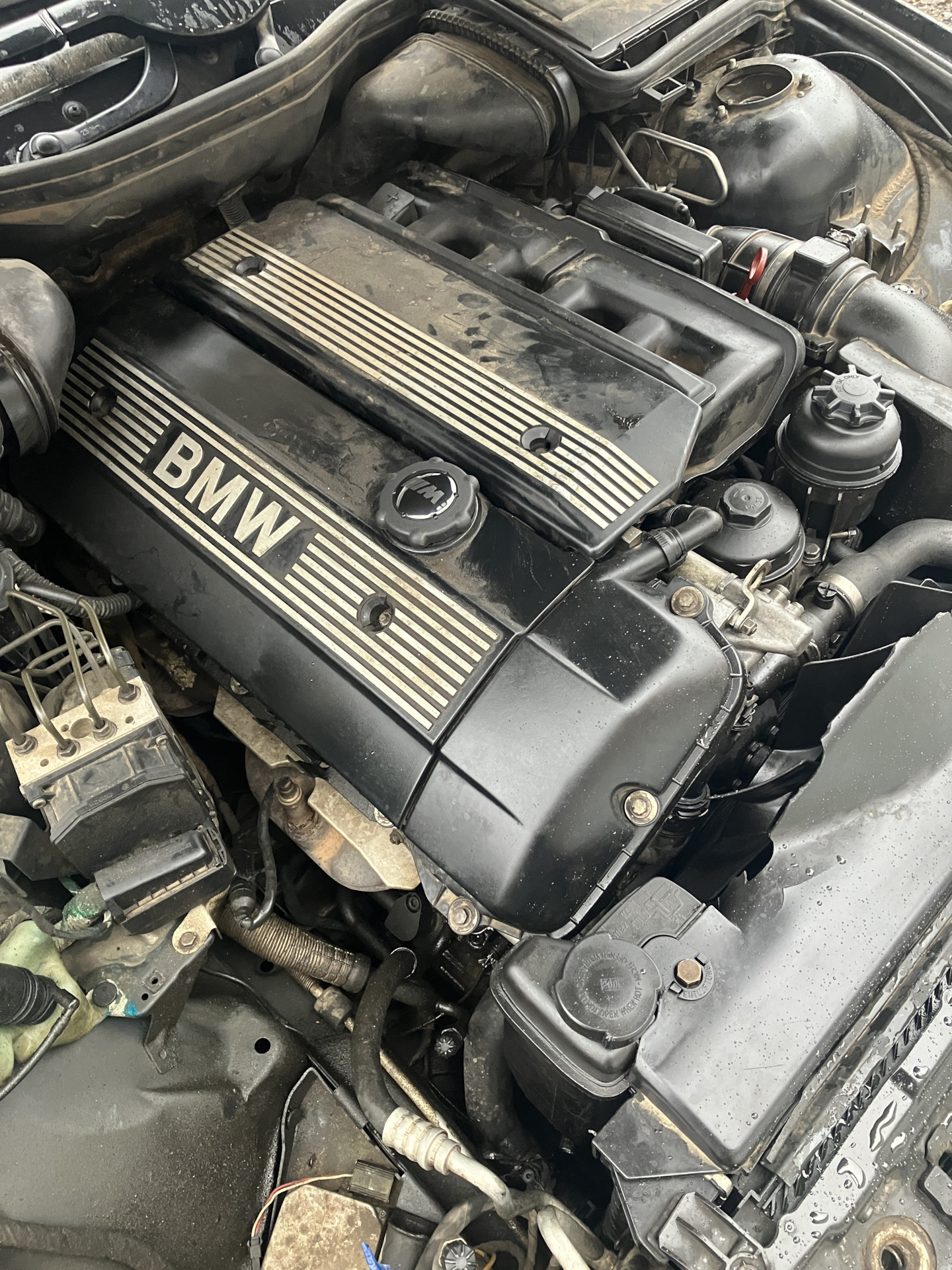 Небольшое предновогоднее ТО.КВКГ, VANOS, ГУР.Ждем тормозные трубки ...