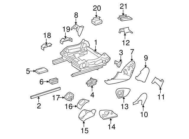 A1648704410 Переключатель регулировки сидений Mercedes | Запчасти на DRIVE2