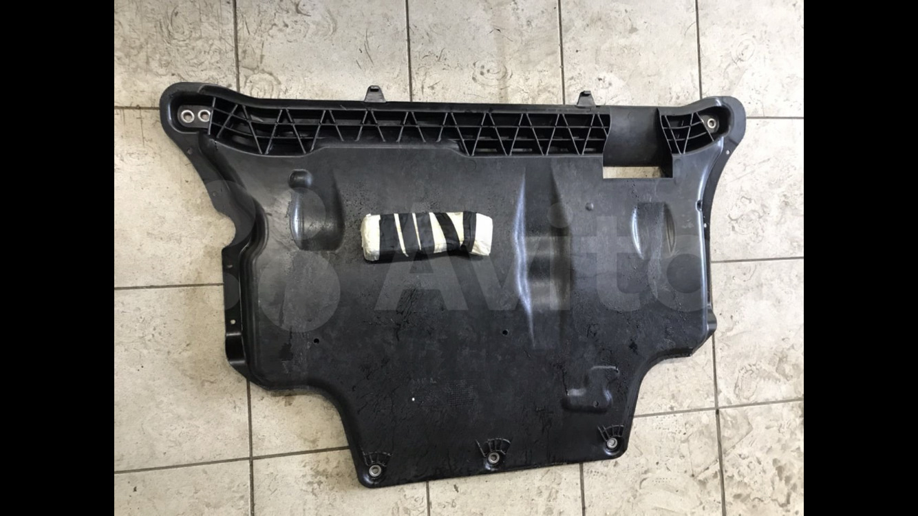 Композитная защита и пыльник днища — Skoda Octavia A7 Mk3, 1,4 л, 2020 ...