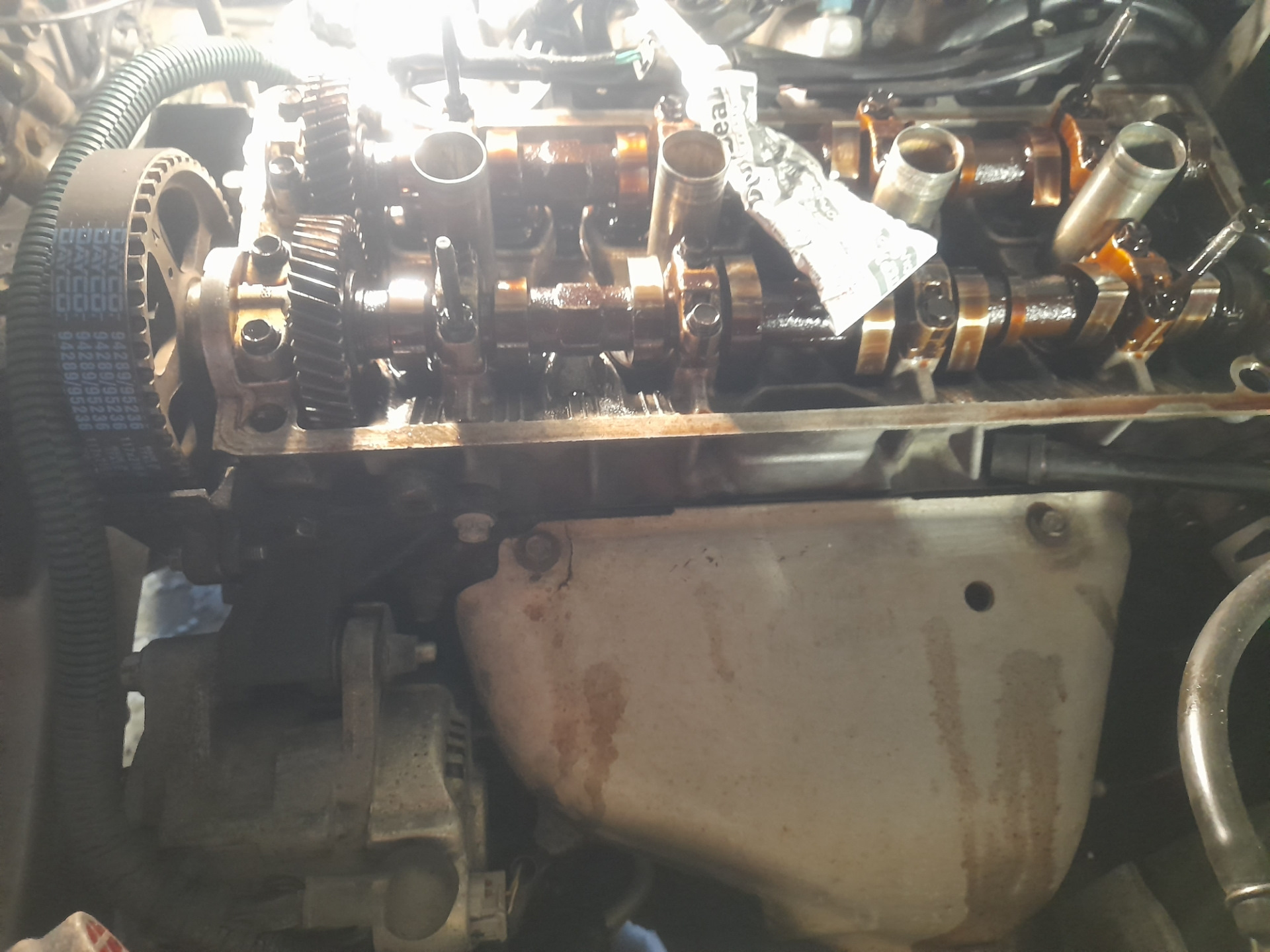 Замена сальника колена — Toyota Sprinter Carib (AE110G), 1,6 л, 1998 ...