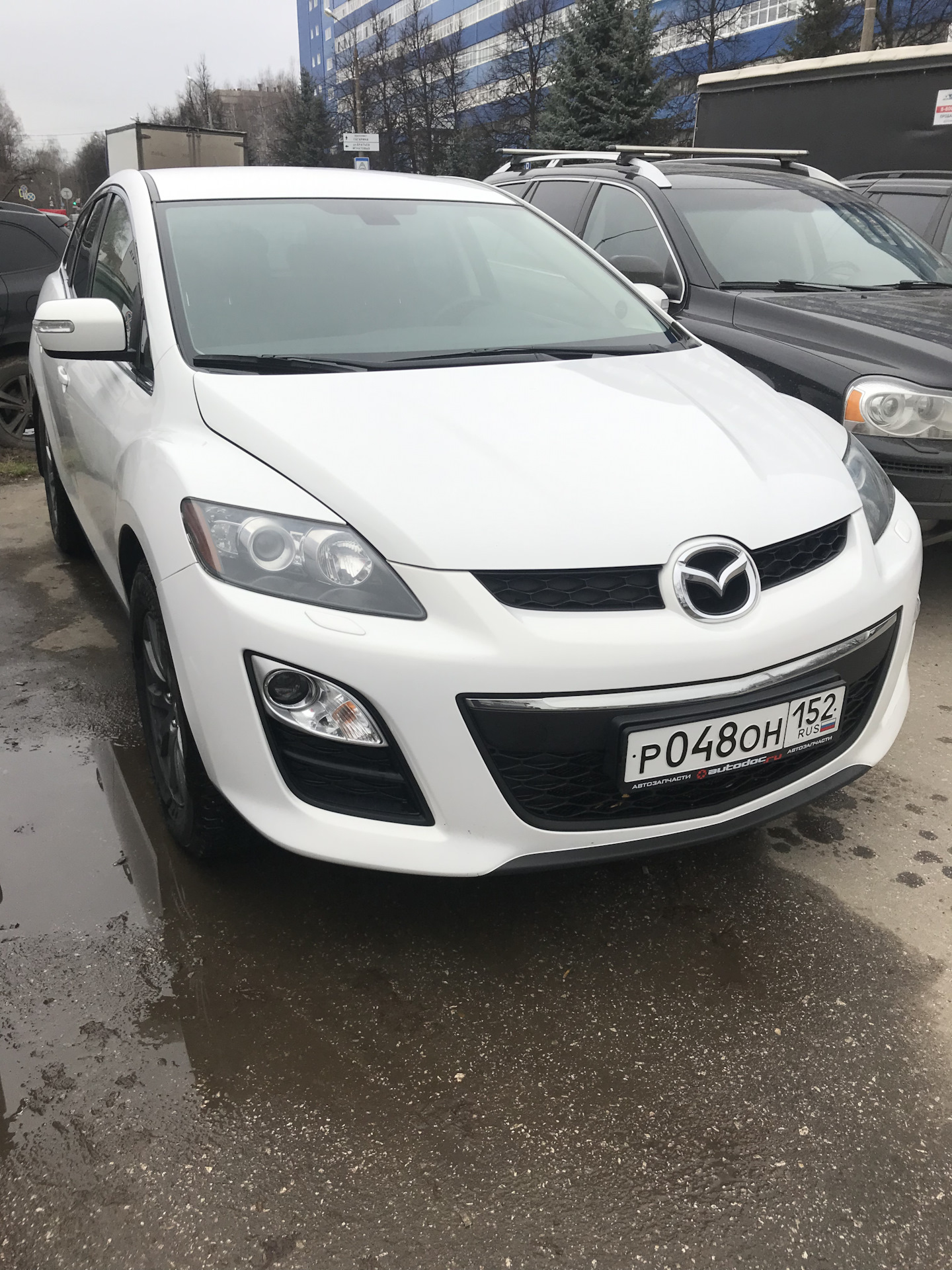 LED ПТФ — Mazda CX-7, 2,5 л, 2011 года | аксессуары | DRIVE2