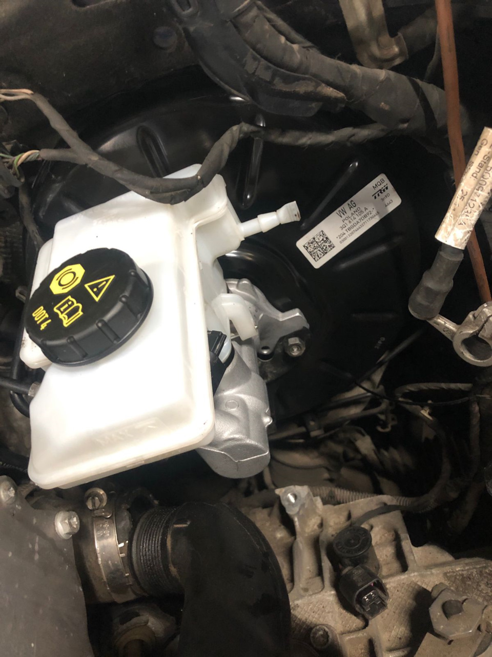 доработка тормозной системы [ГТЦ 25.4] — Skoda Octavia A7 Mk3, 2 л ...