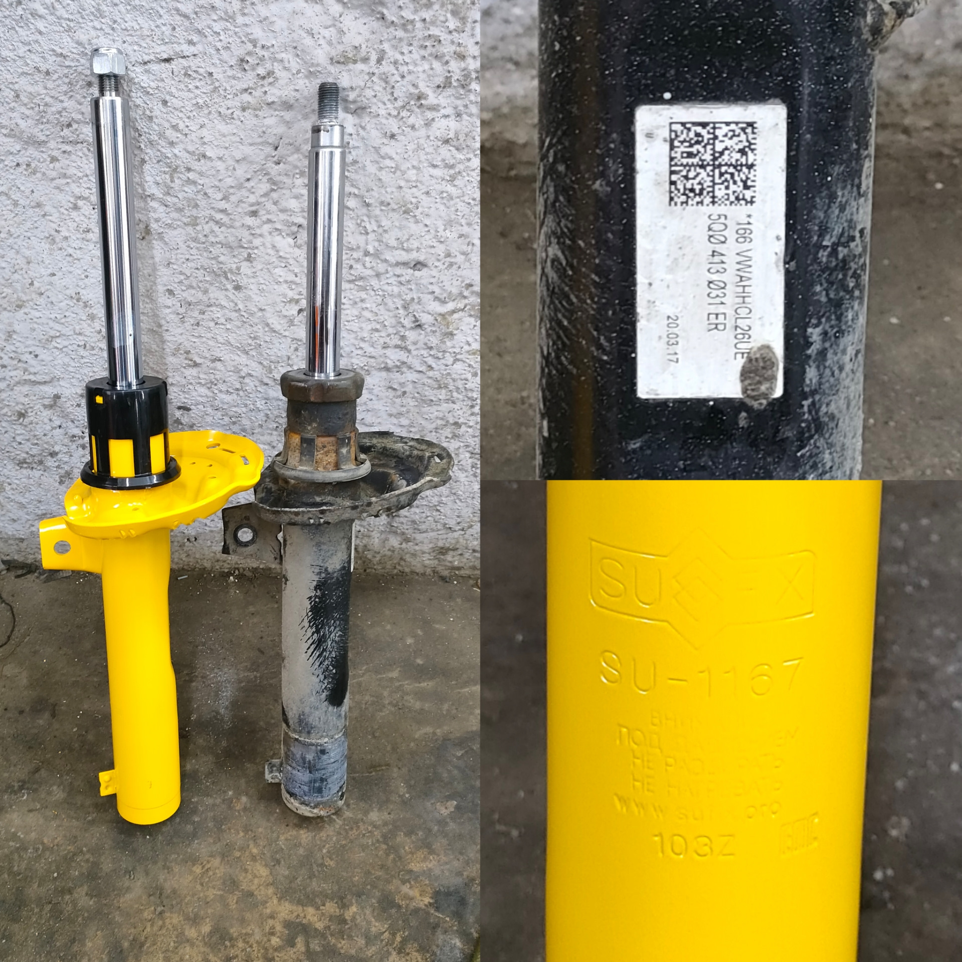 ТО подвески/Замена Амортизаторов и задних сайлентблоков передних рычагов — Skoda Octavia Combi ...