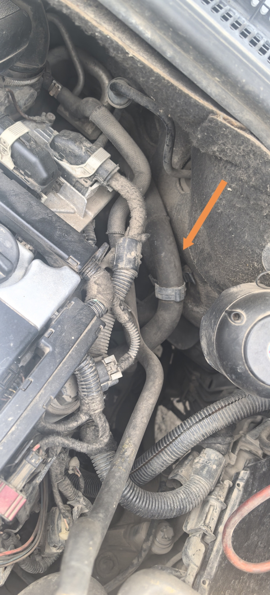 ШЛАНГ — Opel Meriva (A), 1,6 л, 2008 года | поломка | DRIVE2