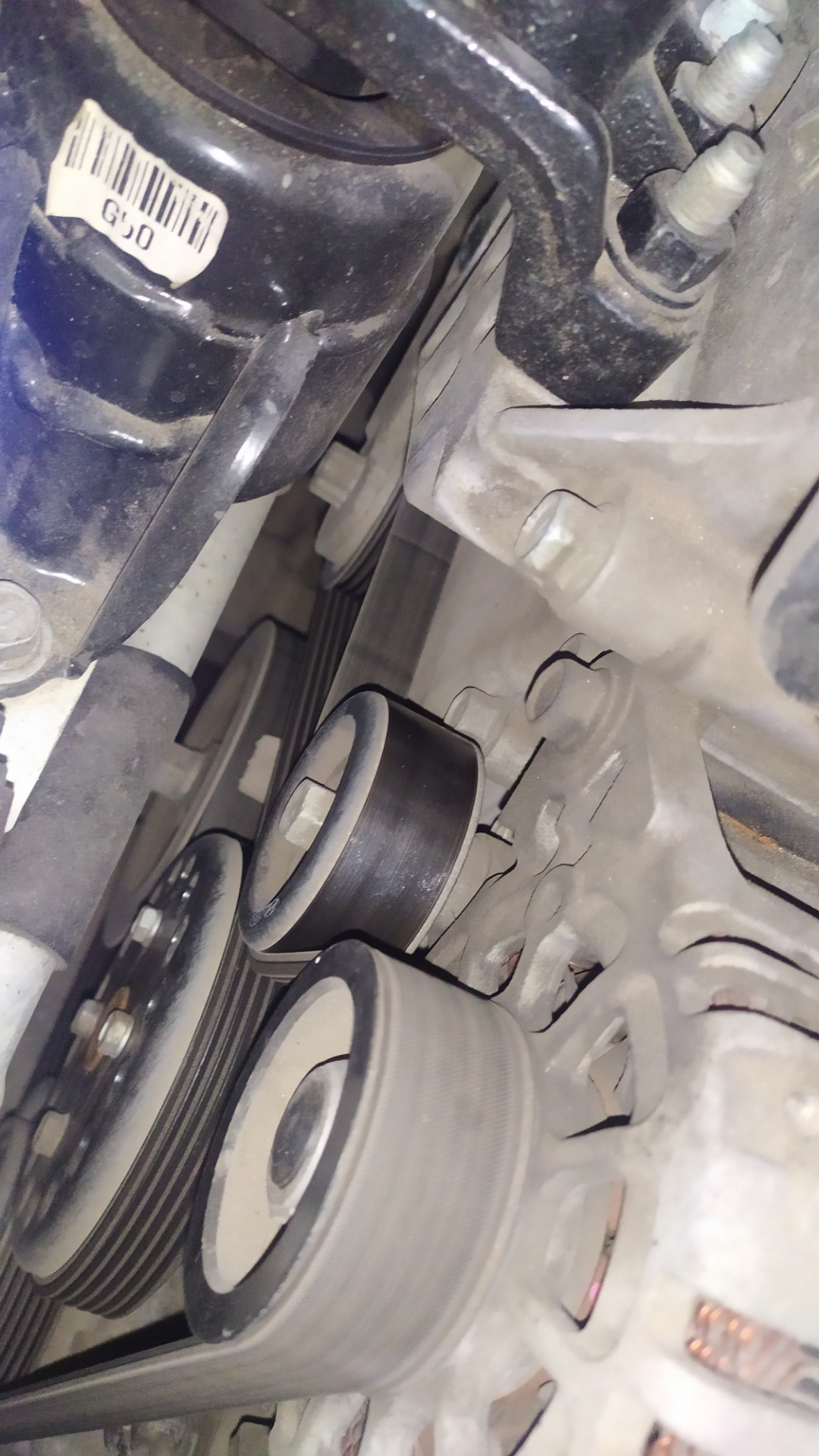 Замена цепи и ремня грм — Hyundai Elantra (5G), 1,8 л, 2015 года ...