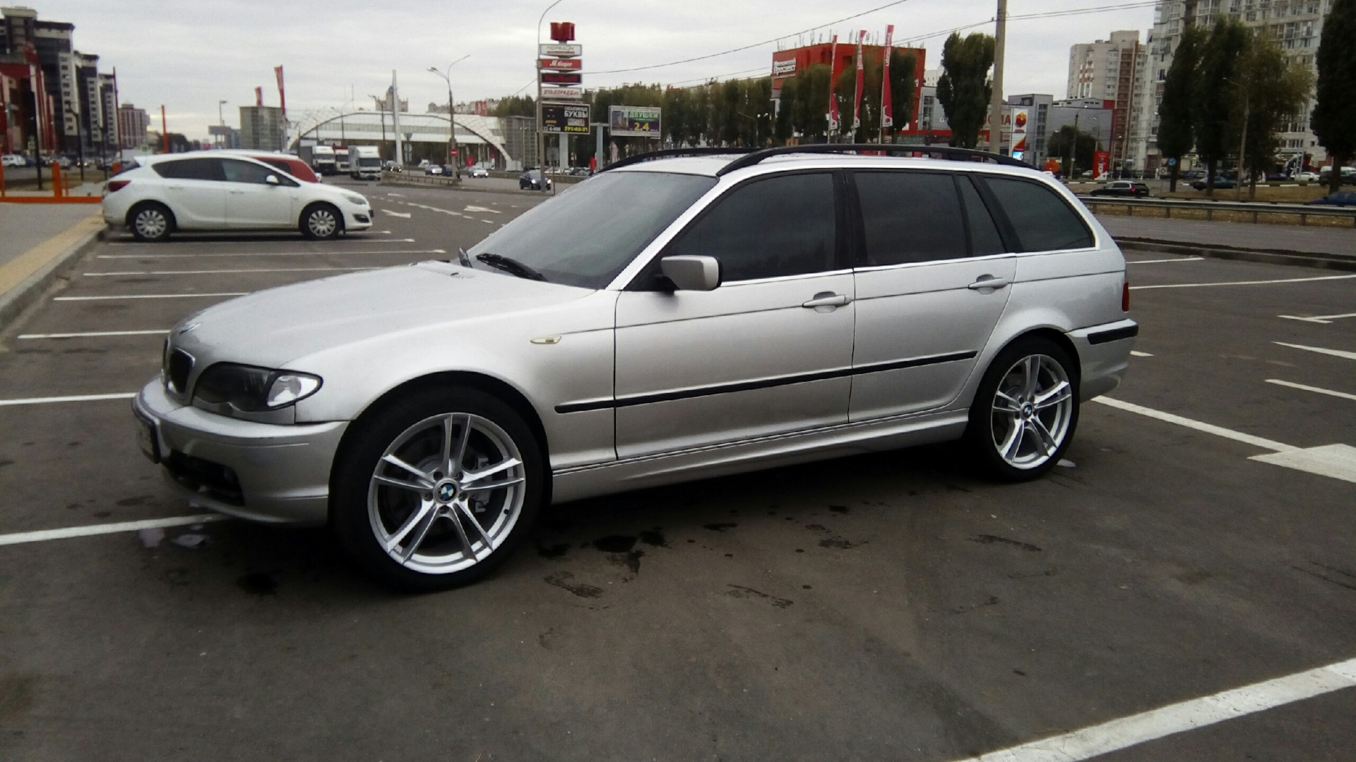 Переход на 19 диски 303 Style — BMW 3 series Touring (E46), 2,9 л, 2003 ...
