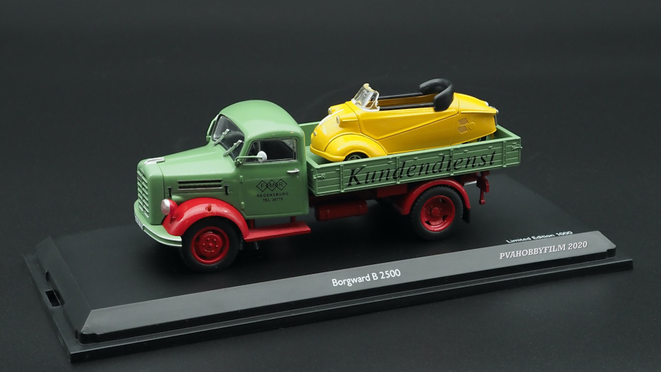 Borgward B 2500, 1954 + Messerschmit (1/43 Schuco) — Сообщество ...