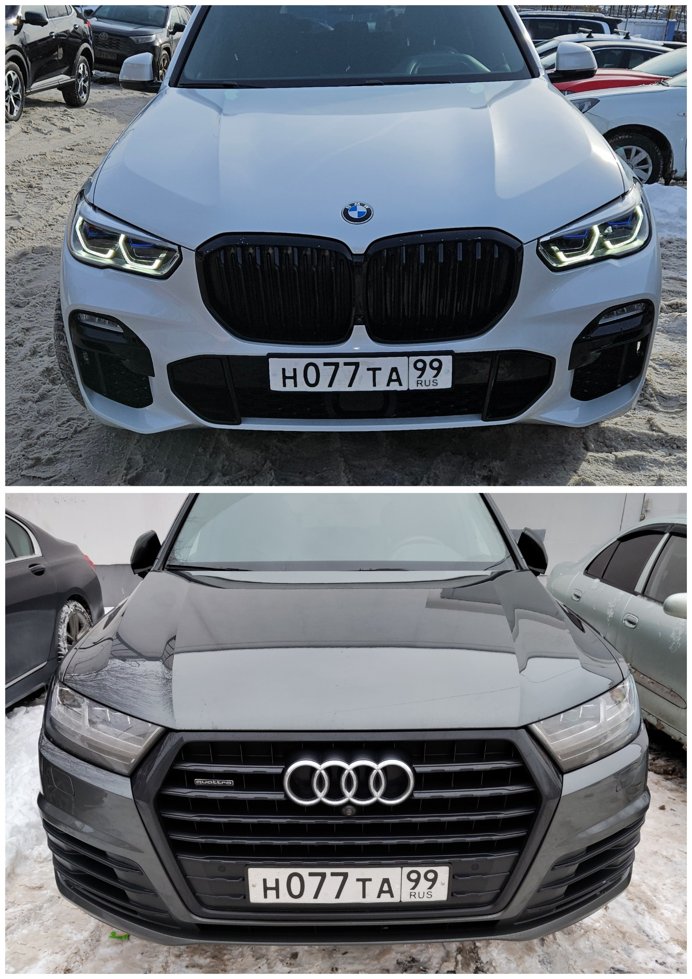 #3 Сравнение X5 vs Q7 — BMW X5 (G05), 3 л, 2019 года | наблюдение | DRIVE2