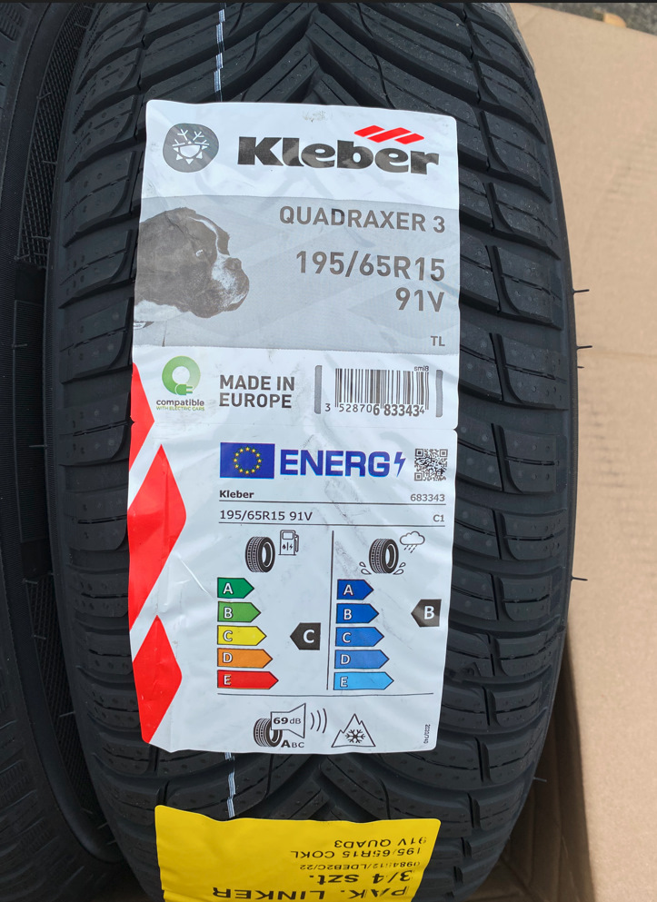 Всесезонная резина — Volkswagen Passat Variant (B5), 1,9 л, 2003 года ...