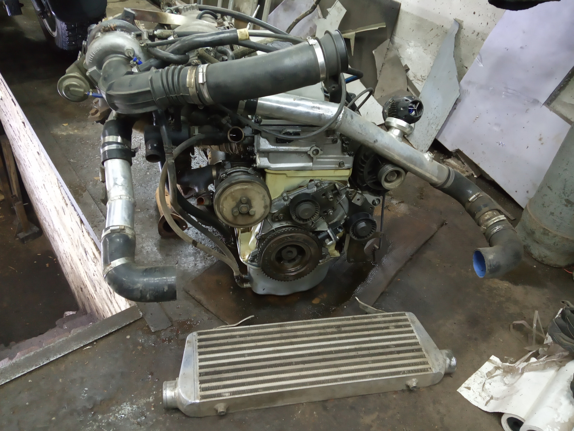 Продам мотор 2123 1,8 турбо + getrag 240 — Chevrolet Niva (1G), 1,8 л, 2007 года | другое | DRIVE2