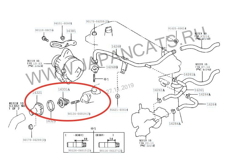 Горе мастера, течь антифриза, замена термостата. — Toyota Corolla ...