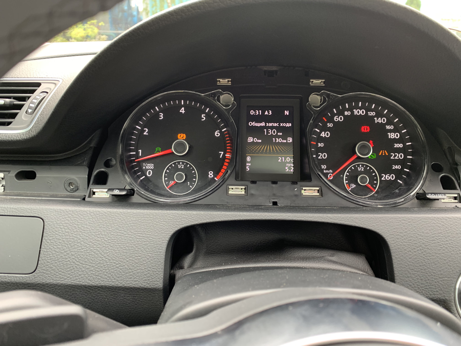 3D приборка для CDGA — Volkswagen Passat Variant (B7), 1,4 л, 2011 года ...