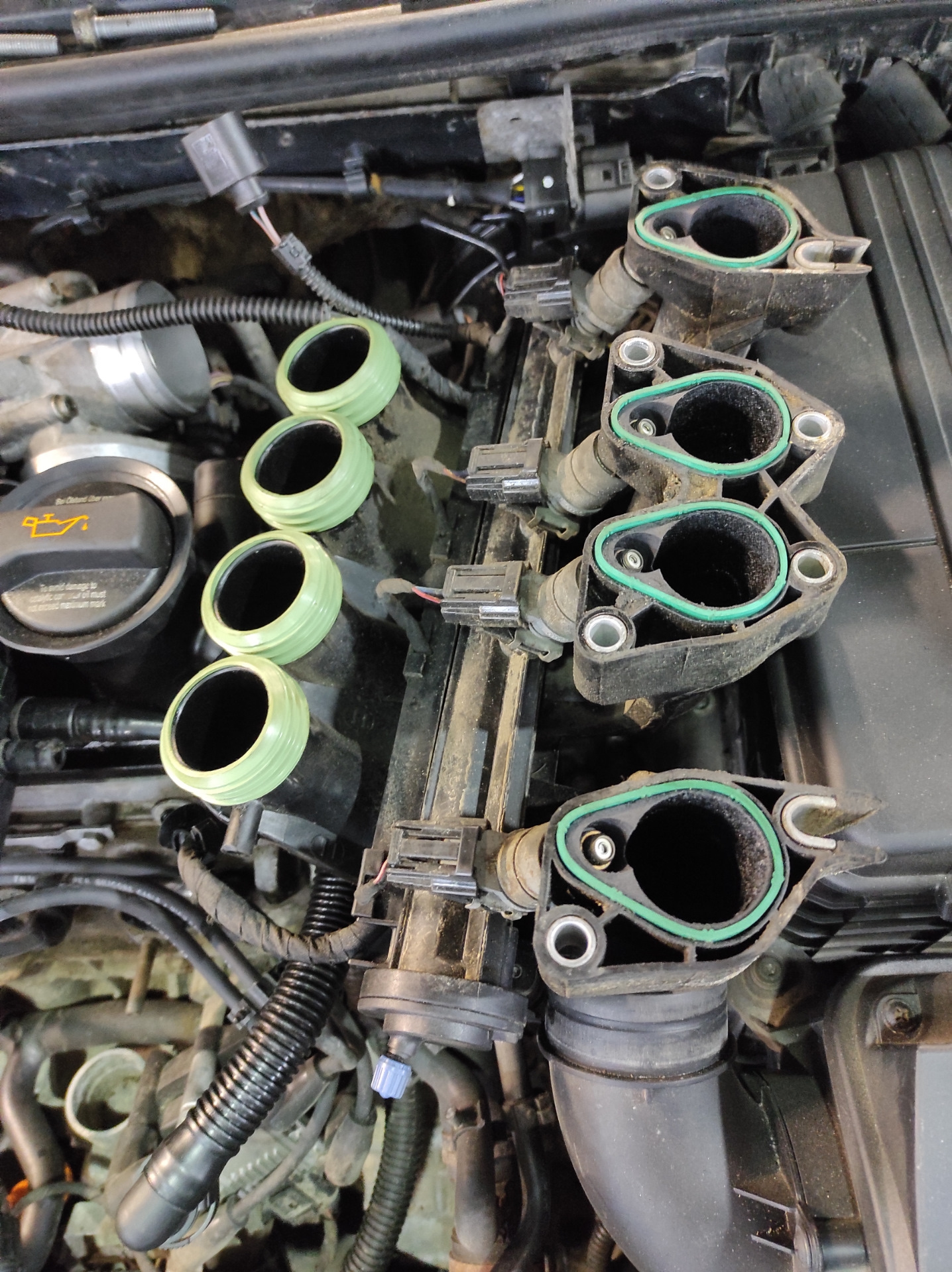 Замена внутреннего ШРУС, прокладки клапанной крышки и тд. — Skoda ...