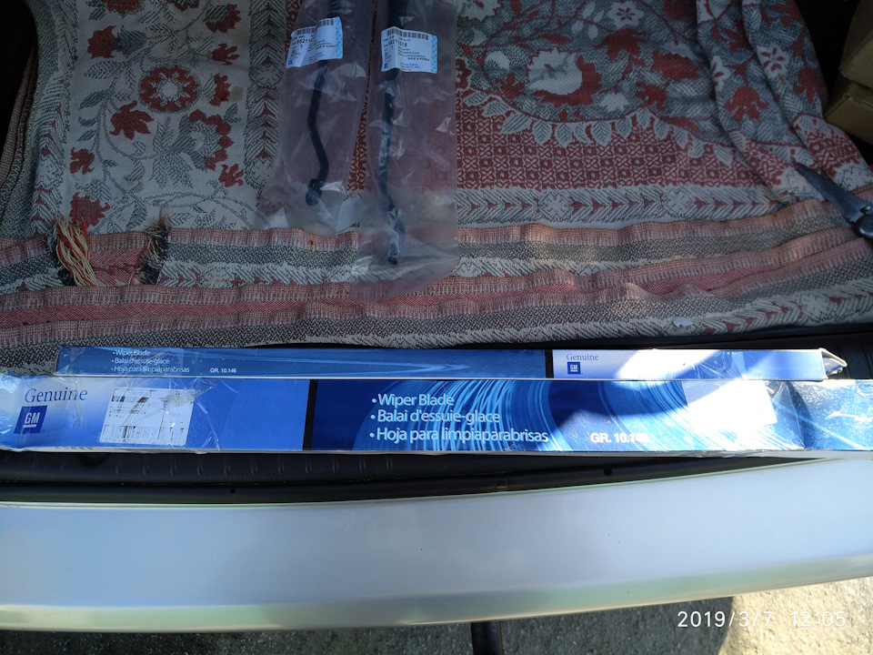 Стеклоочистители GM) — Chevrolet Lacetti Sedan, 1,8 л, 2007 года ...