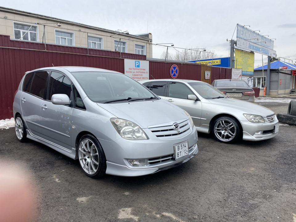 Летний вариант дисков — Toyota Corolla Spacio (E121), 1,5 л, 2003 года | колёсные диски | DRIVE2