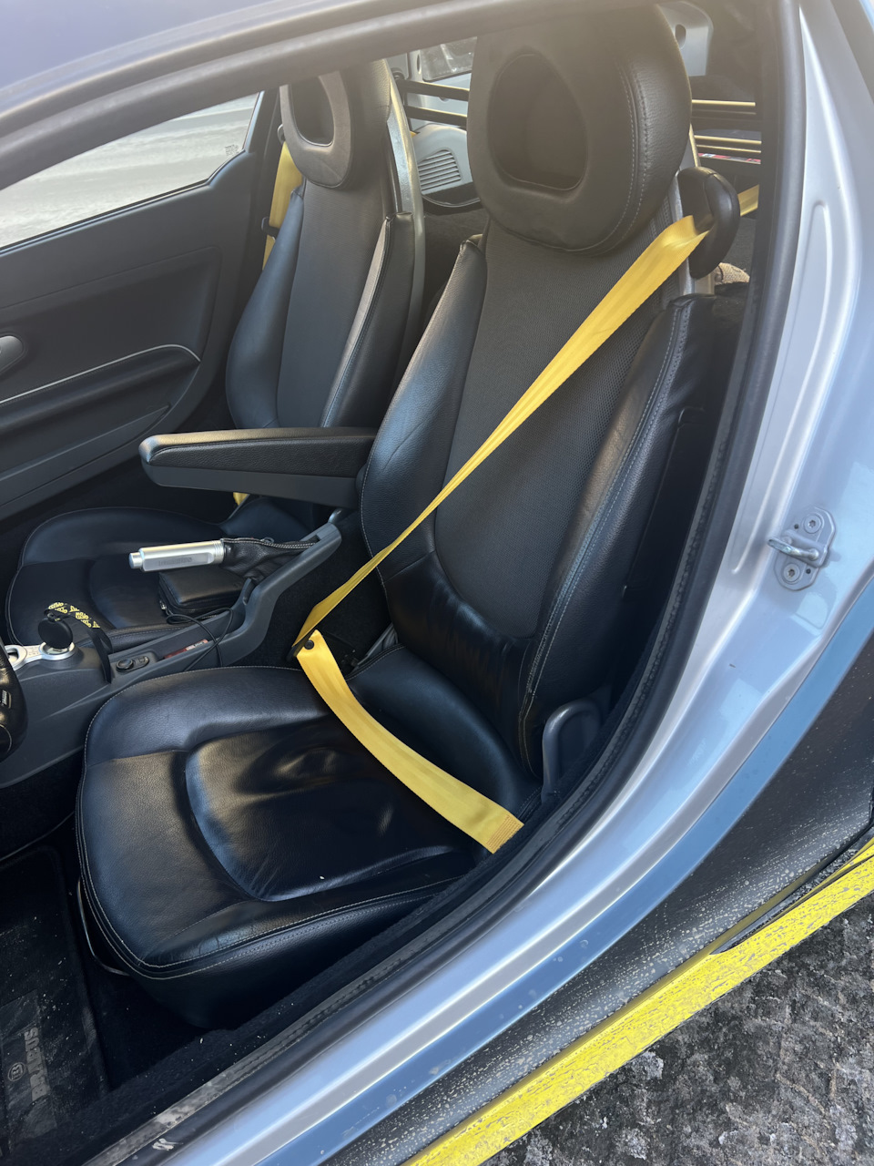 Желтые ремни безопасности smart roadster — Smart Roadster, 0,7 л, 2006 ...