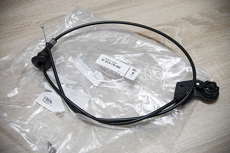 Замена тросик капота — BMW 5 series (E39), 4,4 л, 1998 года | запчасти ...