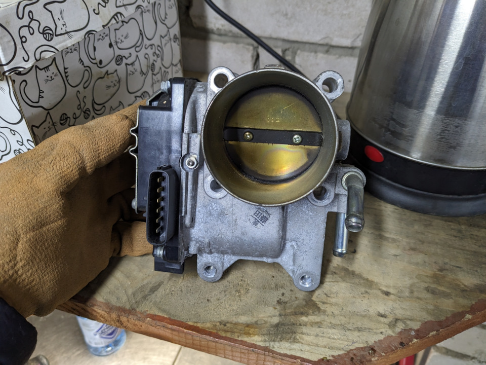 Замена дросселя, ошибки P2135, P1705, С121С — Mitsubishi Outlander XL ...