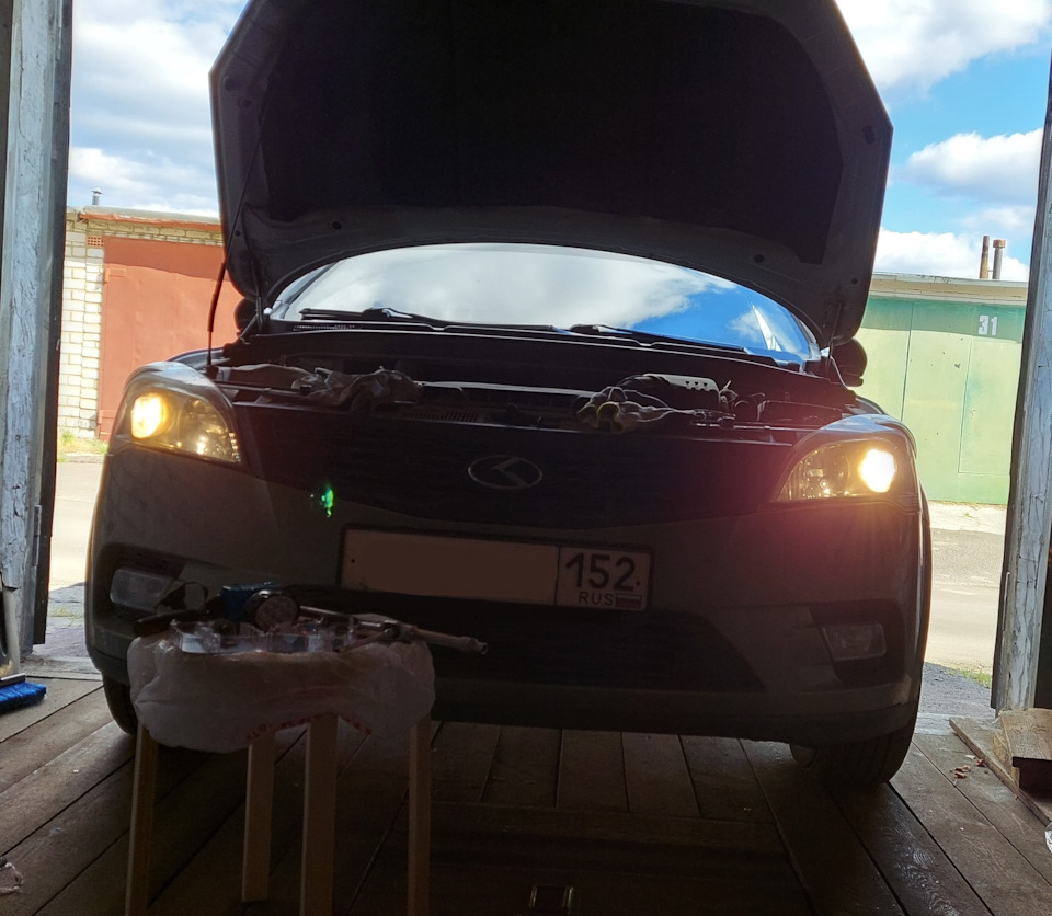 Лампы Н7 COOL BLUE Next 64210CBN-HCB OSRAM — KIA Ceed (1G), 1,6 л, 2012 ...
