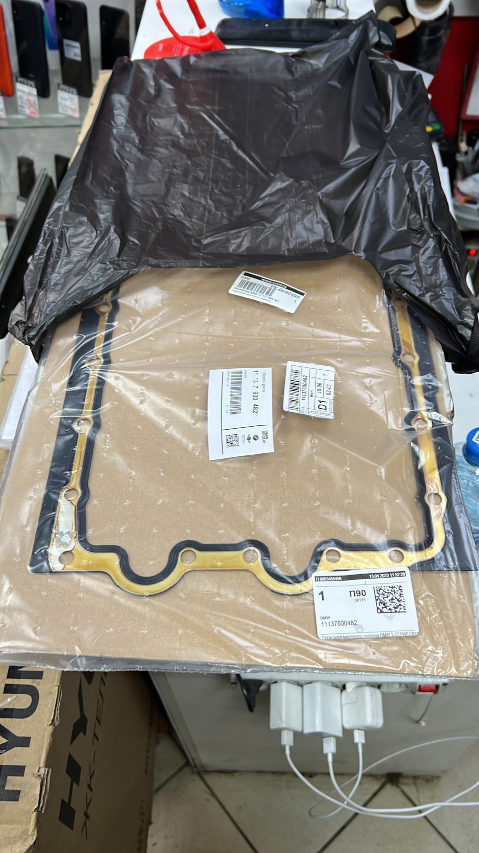 11137600482 прокладка BMW | Запчасти на DRIVE2