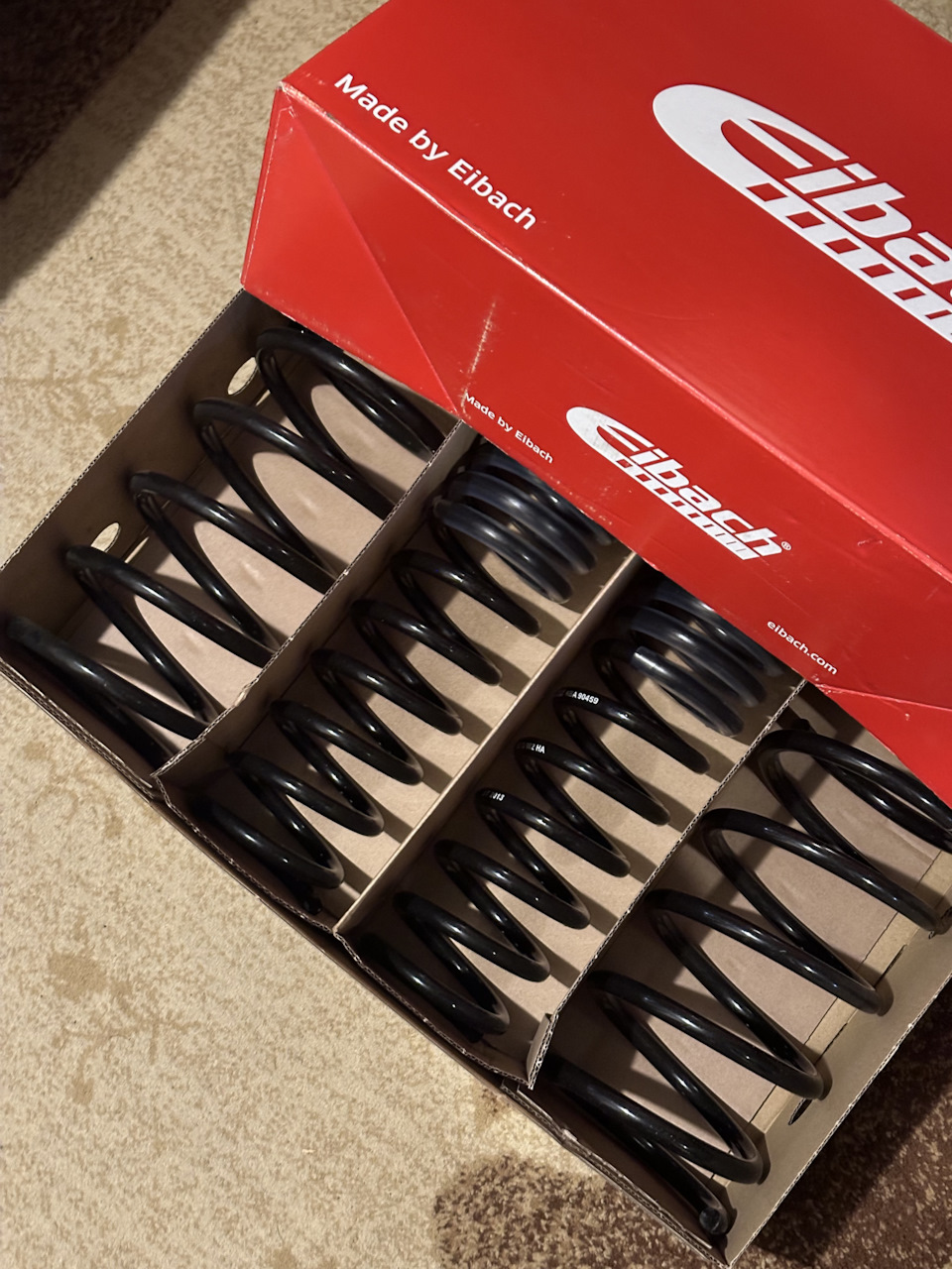 Пружины Eibach Pro kit — BMW 5 series (E34), 2 л, 1994 года | тюнинг ...