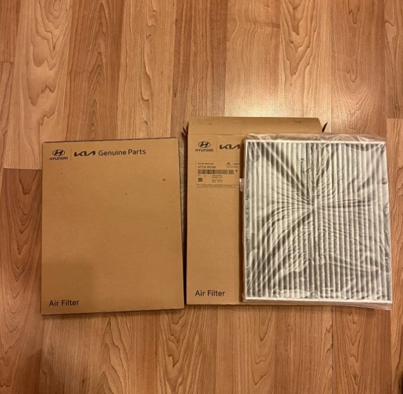 Фильтр салонный 97133-R0100 97133-R0000 на KIA Carnival (4G). | 1 899 ...