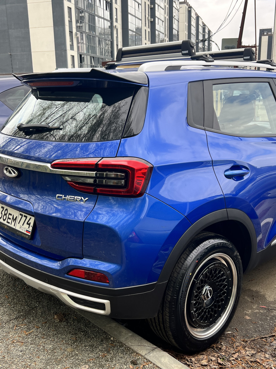 Спойлер лезвие vonard — Chery Tiggo 4, 1,5 л, 2021 года | тюнинг | DRIVE2