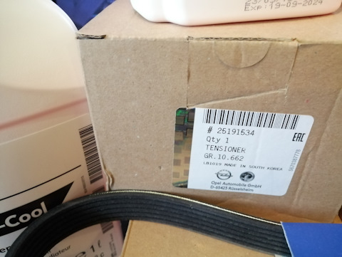 25191534 Ролик натяжной/обводной GM | Запчасти на DRIVE2