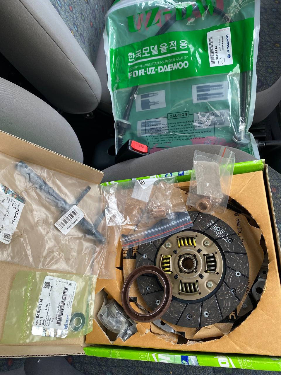 Замена сцепления. — Daewoo Matiz (M100/M150), 0,5 л, 2011 года | визит ...