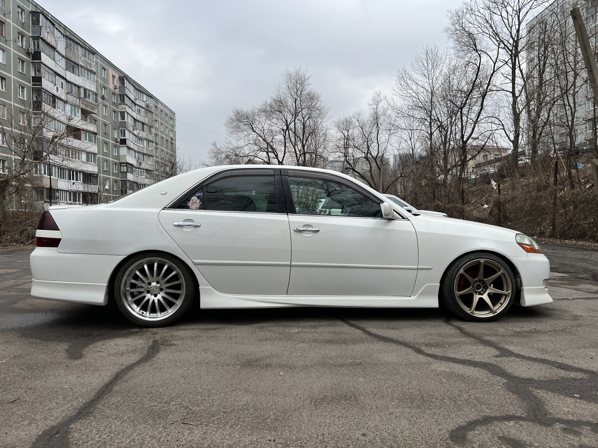 #22. WEDS Blonks R19. Шаги разбора. — Toyota Mark II (110), 2,5 л, 2001 ...