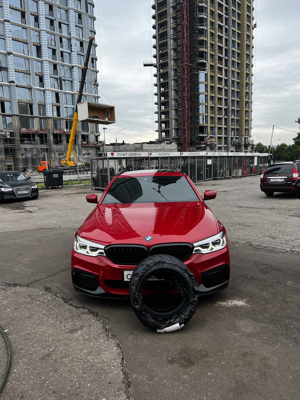 Попал на капусту. Замена тормозных дисков и колодок + ТО 160 000 км ...