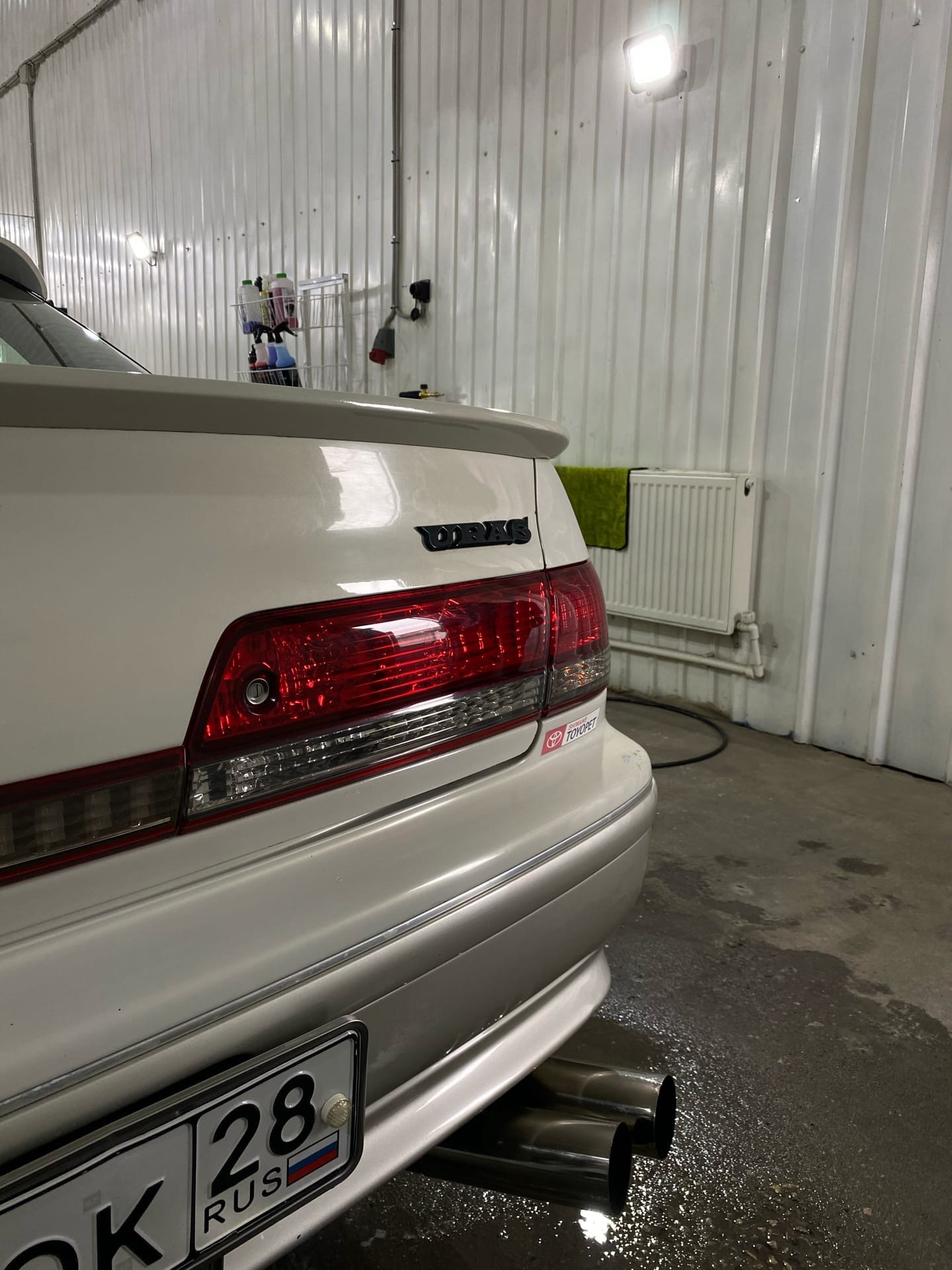 🔝Gaijin🔝Custom emblem "URAS" — Toyota Mark II (100), 2,5 л, 1996 года ...