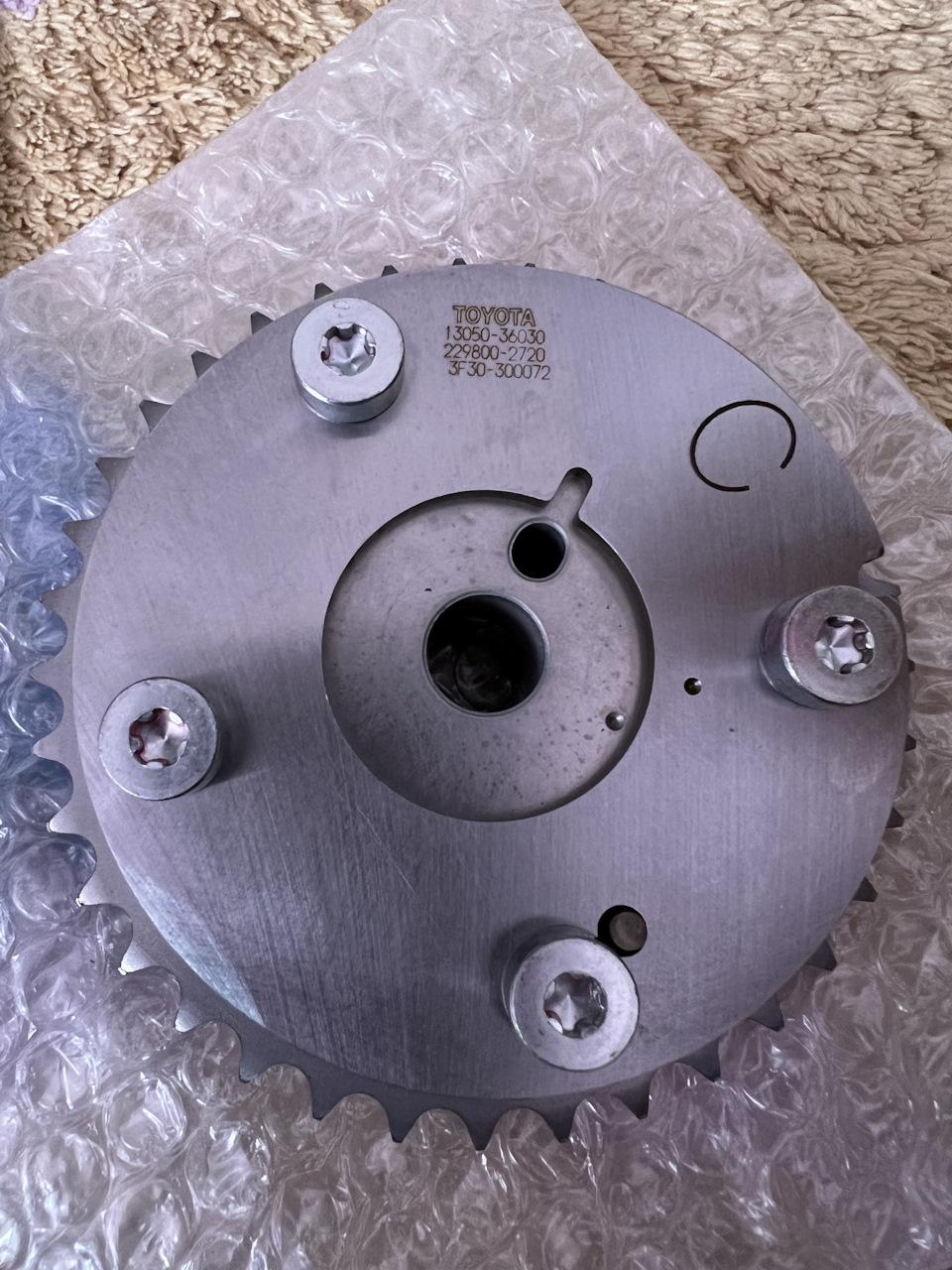 Замены муфты vvti и натяжителя цепи — Toyota Camry (XV50), 2,5 л, 2011 ...